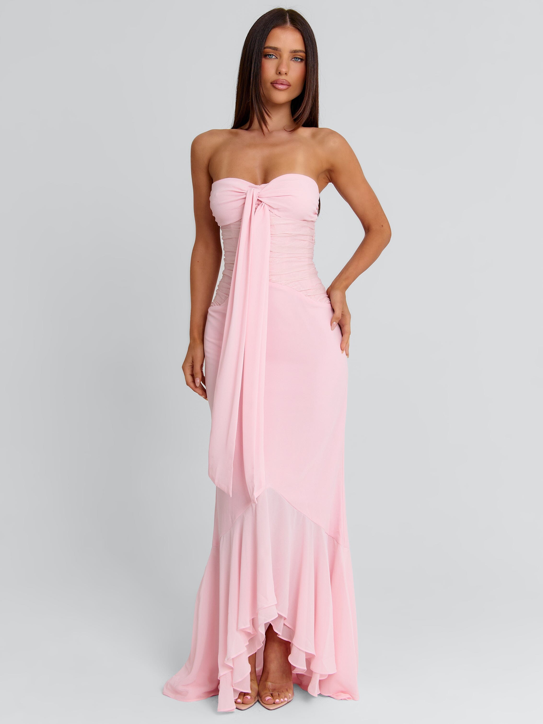 Bella Maxi Dress Light Pink | Outcast