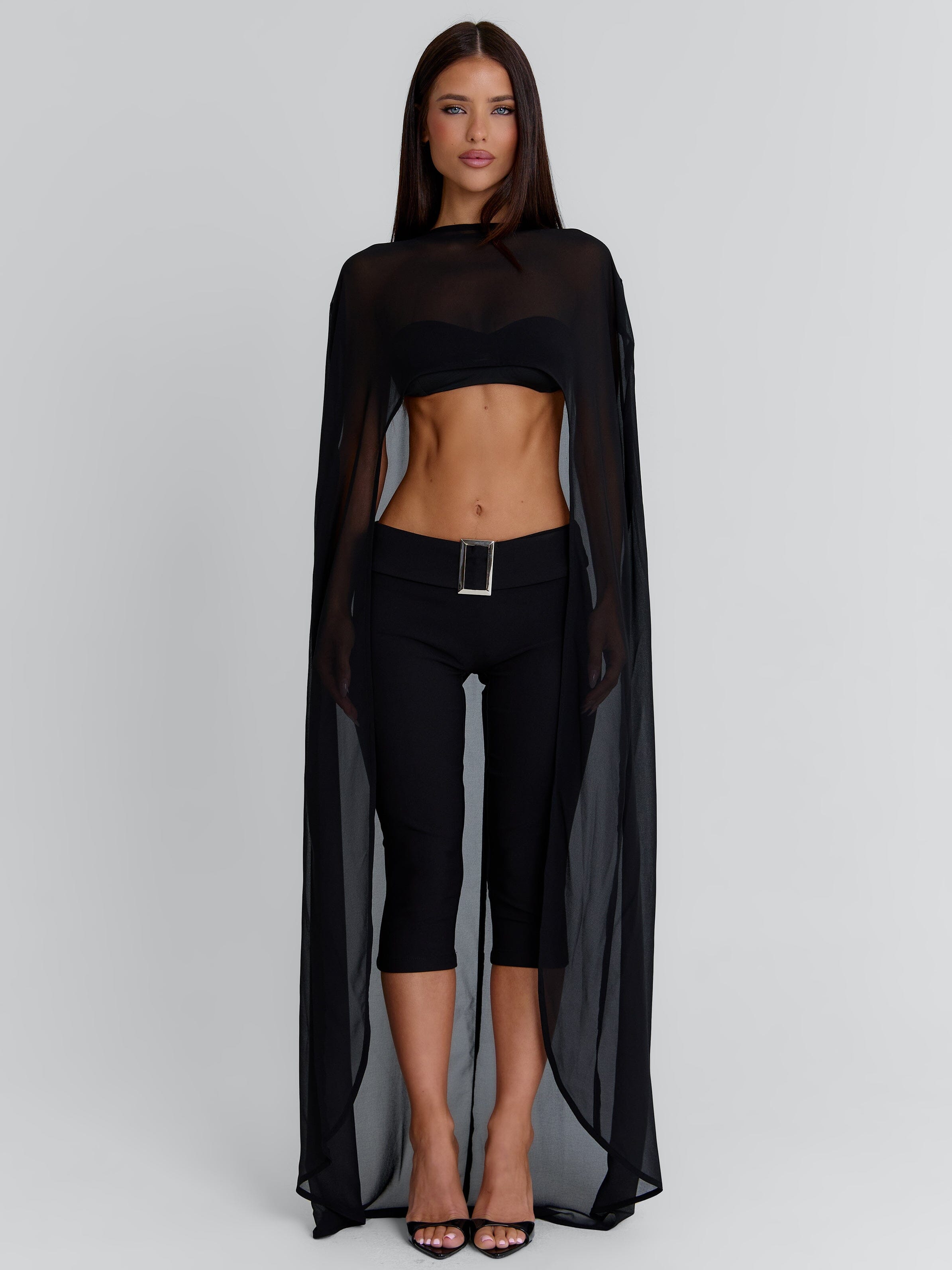 Karley Crop Top Black | Outcast
