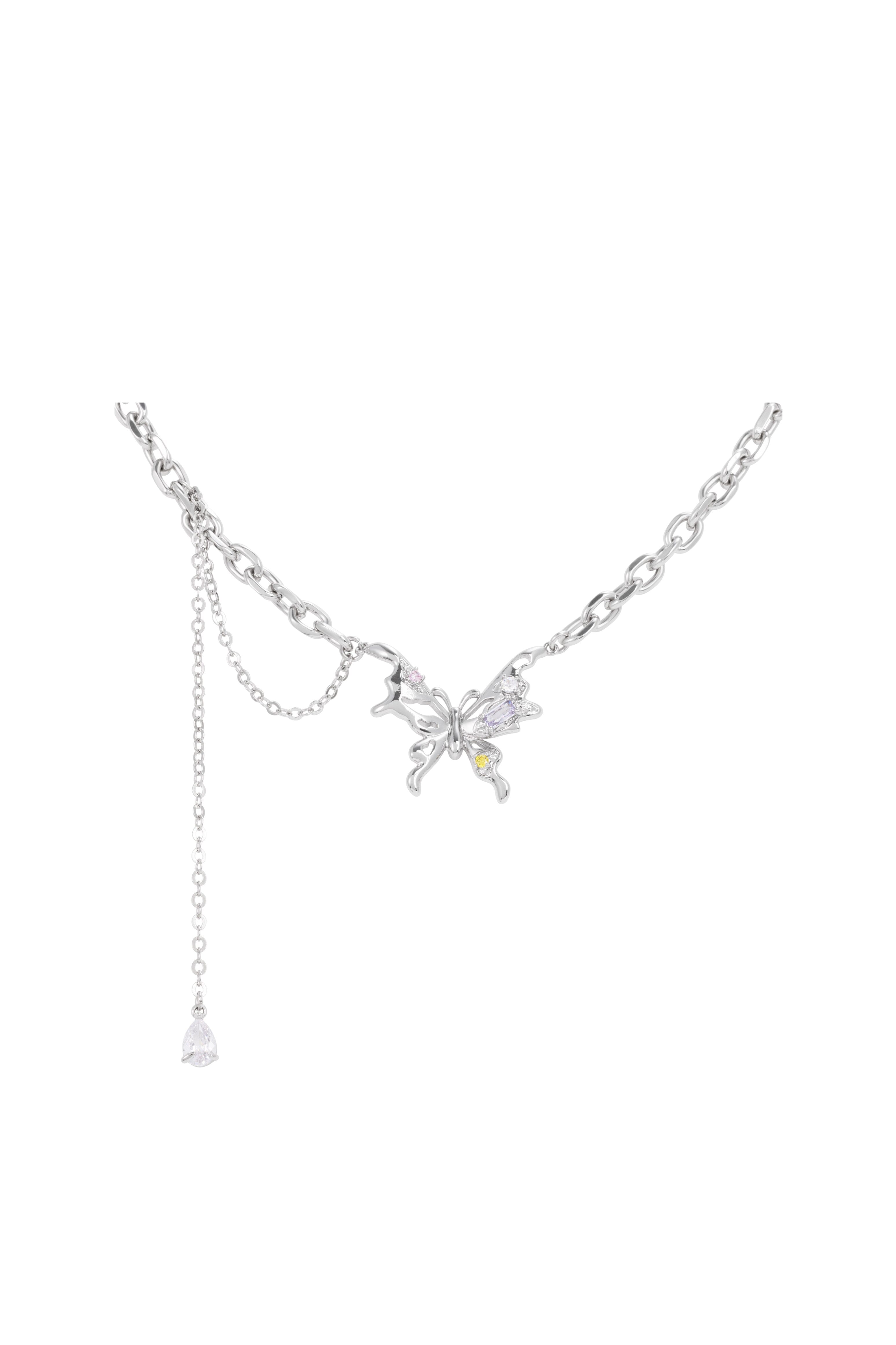 Mariposa Necklace Silver | Outcast