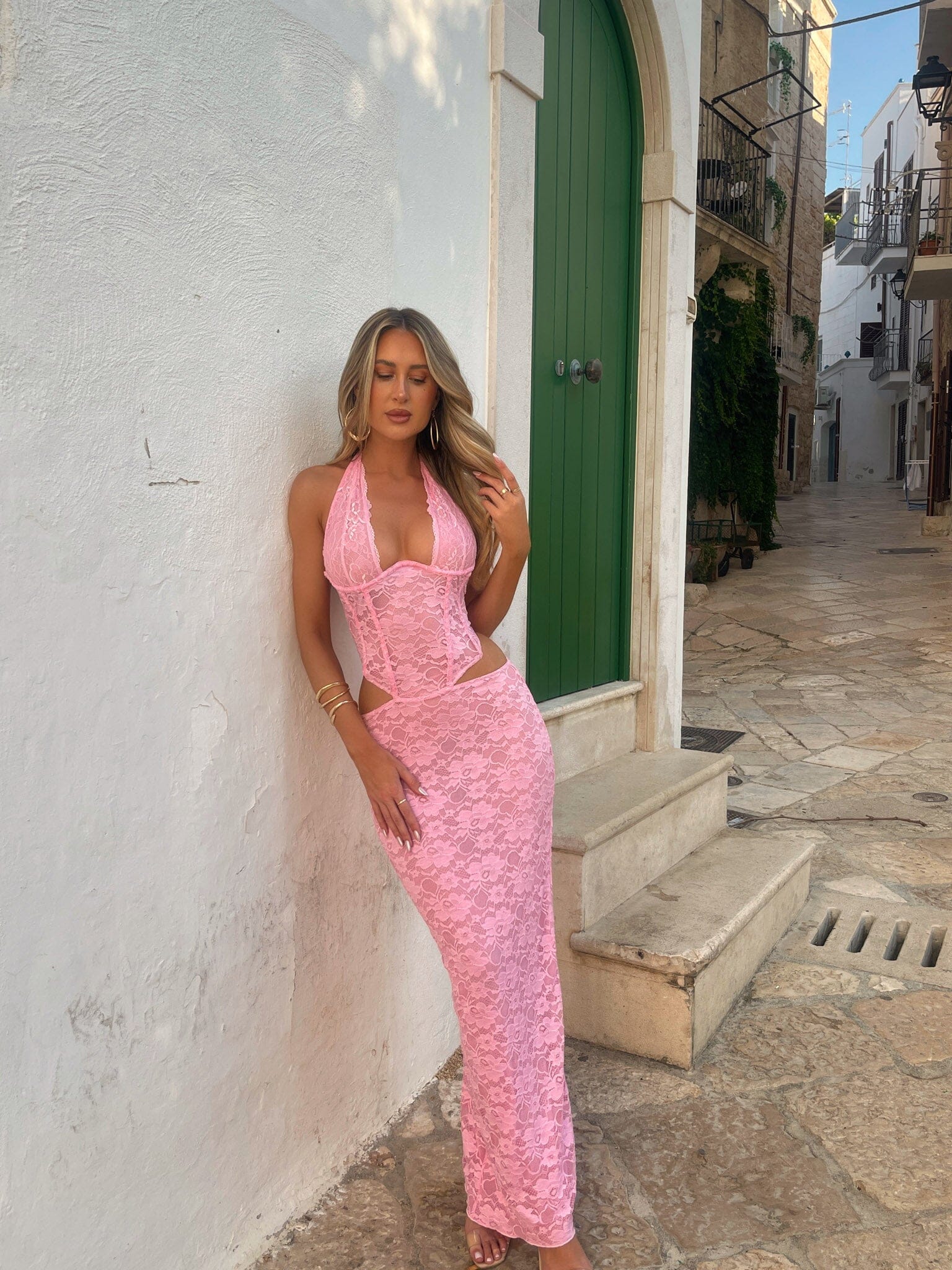 Vida Maxi Dress Pink | Outcast
